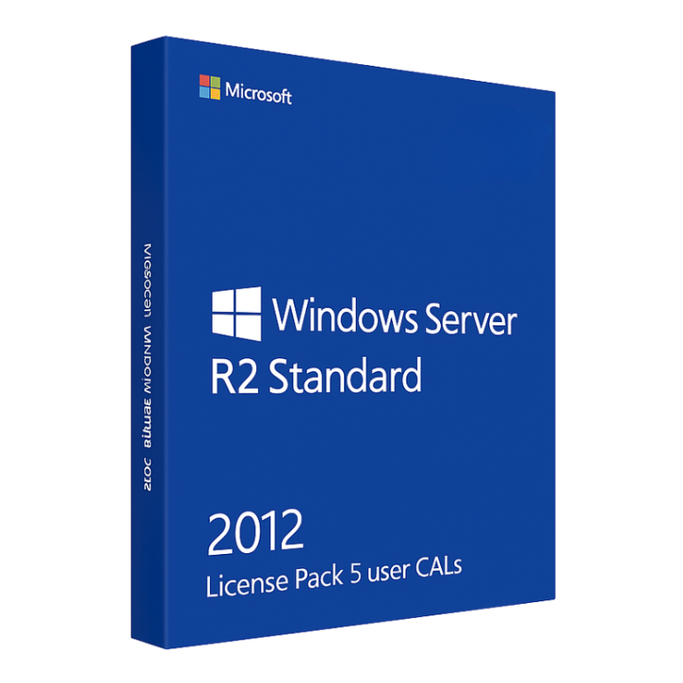 Pack 5 Cals Windows Server 2012 R2 Standard - Licencias para Software